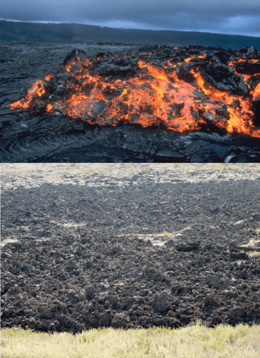 Coladas de lava: tipos y características - Ingeoexpert
