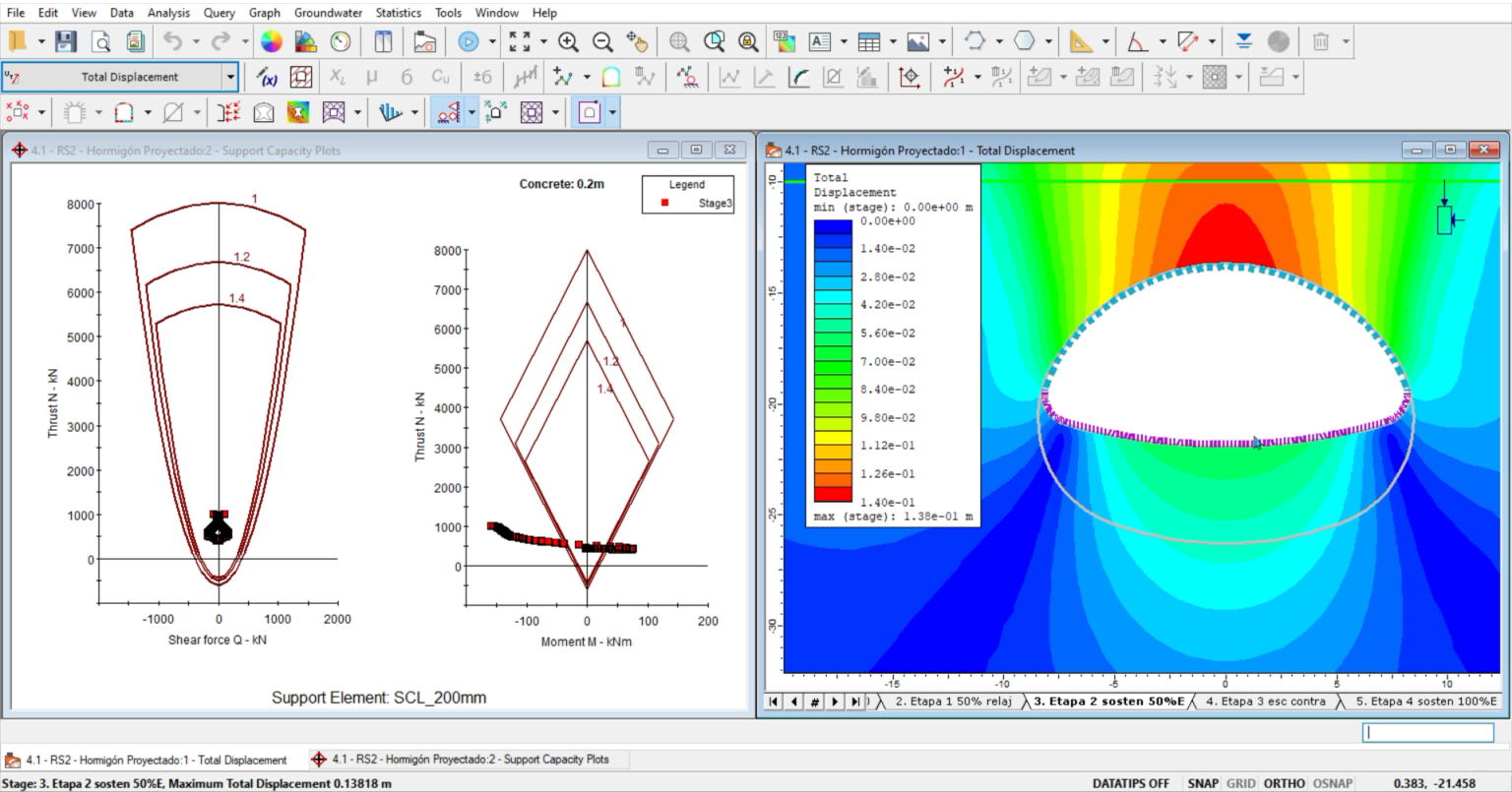 Curso de diseño de túneles con RS2 y RS3 - Ingeoexpert